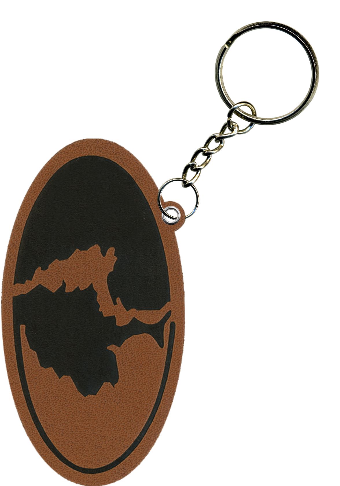 Leather Patches Key Chain – We Do Patches