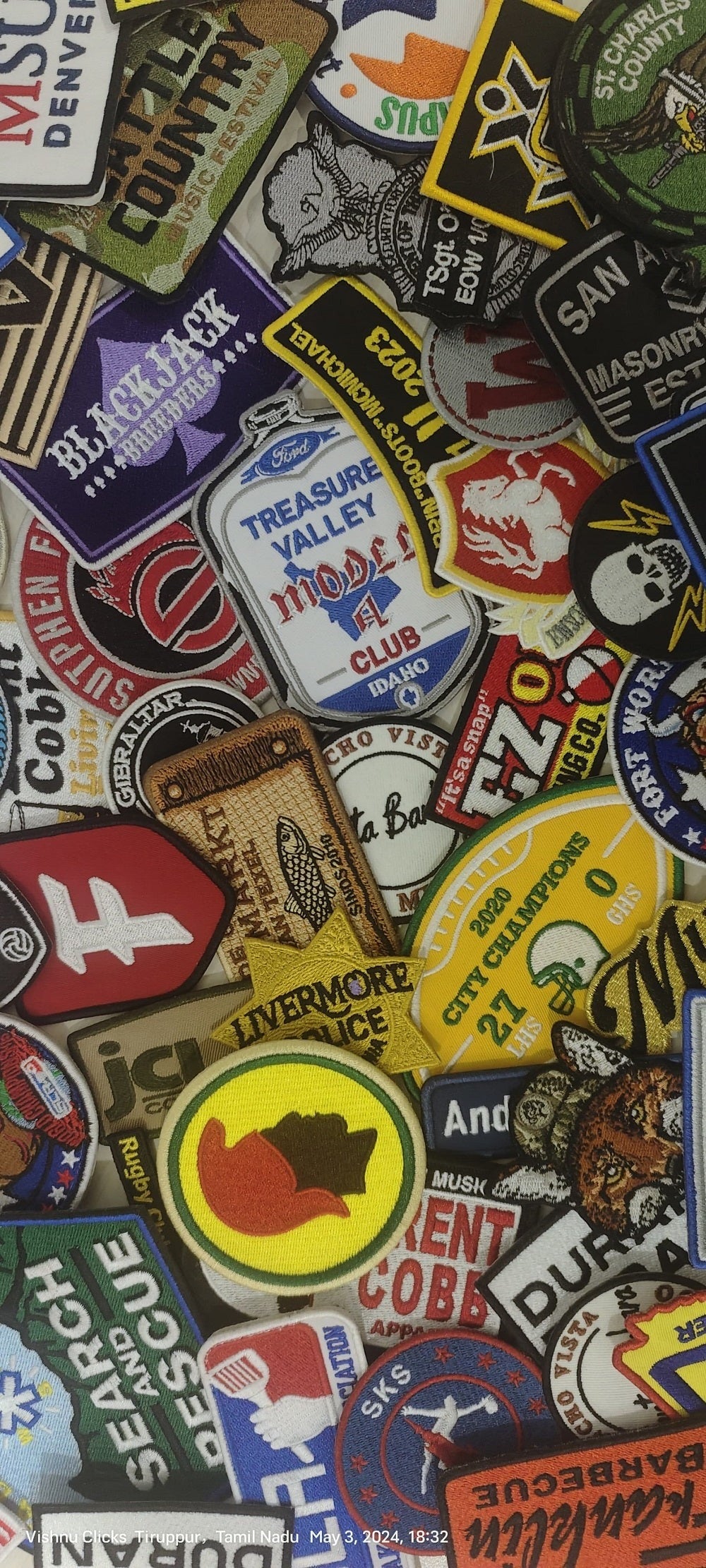 CUSTOM EMBROIDERED PATCHES – We Do Patches